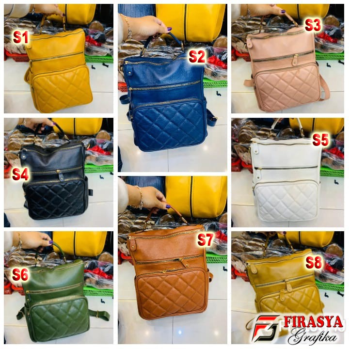 Jual Tas Kulit Ransel 3 in 1 Ukuran L muat untuk Laptop juga | Shopee ...