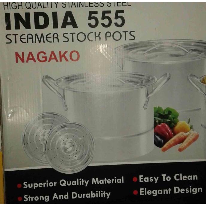 Jual Stock Pot Steamer 555 (INDIAN) | Shopee Indonesia