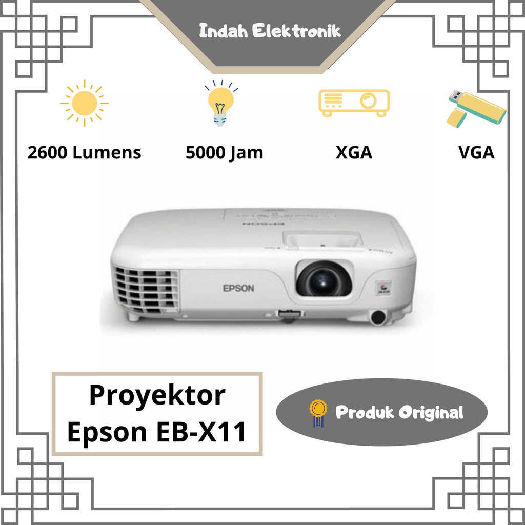 Jual Proyektor Epson EB-X11 / X-11 | Shopee Indonesia