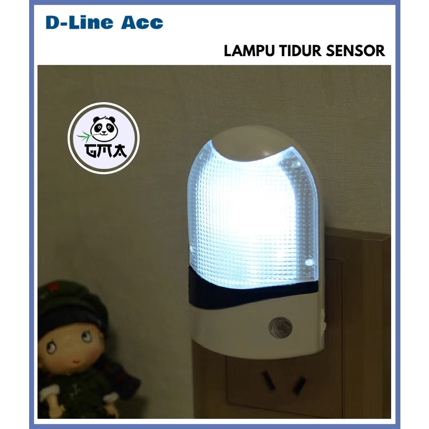 Jual Lampu Tidur OVAL LED Night White NEW Lamp Sensor Cahaya Putih ...