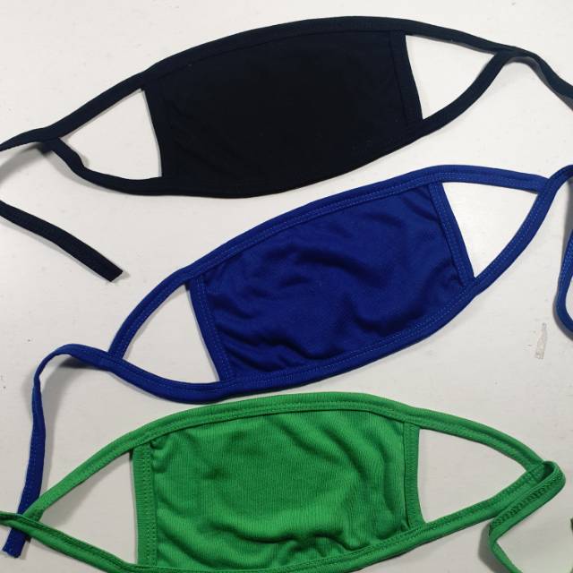 Jual Masker kain 2 ply + tempat tissue (grosir 12 pcs) | Shopee Indonesia