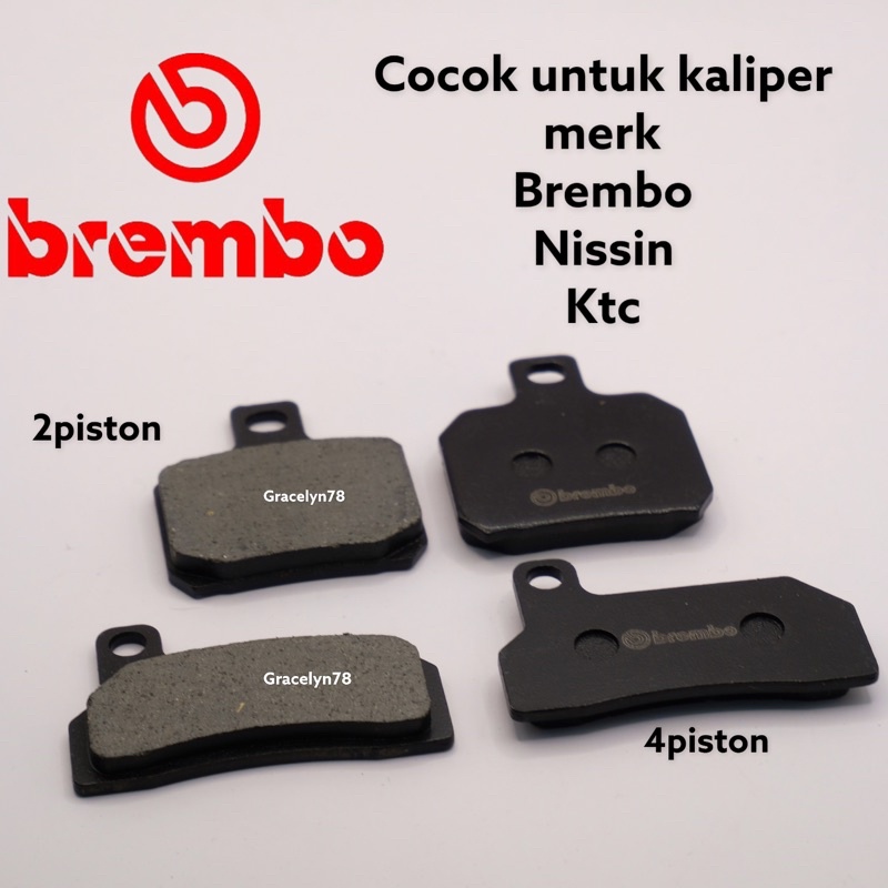 Jual (HVM) kampas rem brembo kaliper 2 piston dan monoblok 4 piston | Shopee Indonesia