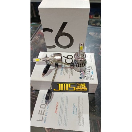 Jual lampu depan led/bohlam depan led tipe h7 grade a C6 ninja 250 fi ...