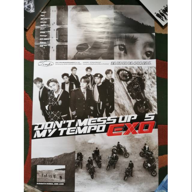 Jual Poster official EXO album DMUMT | Shopee Indonesia