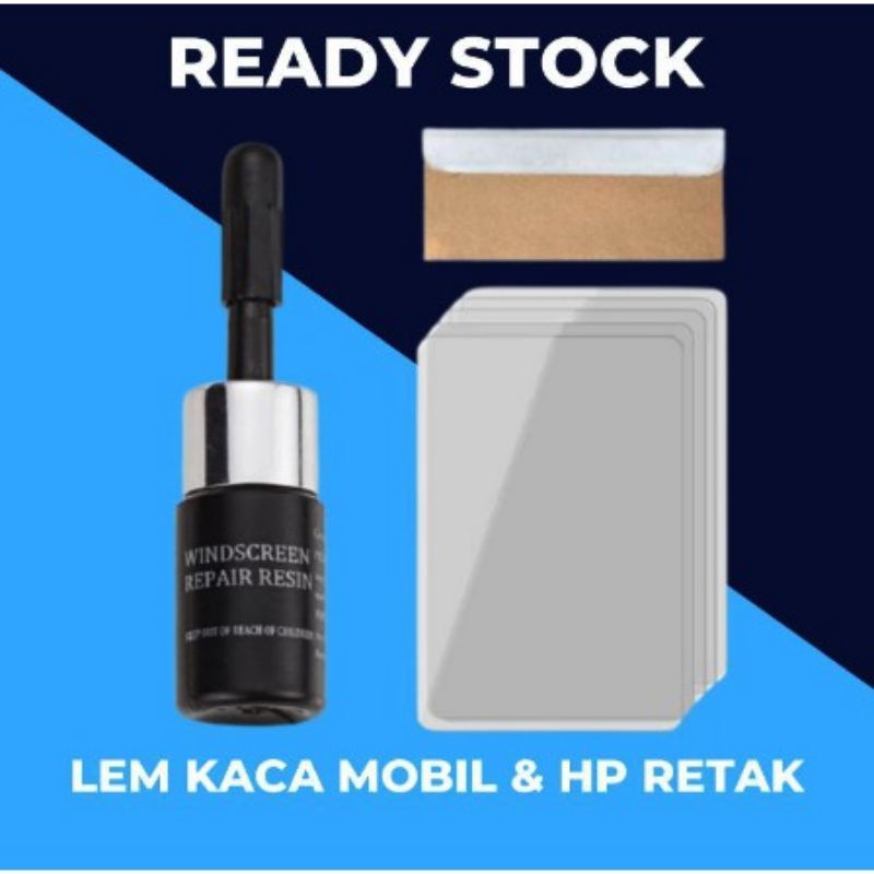 Jual lem kaca mobil/hp retak(ready siap kirim) | Shopee Indonesia