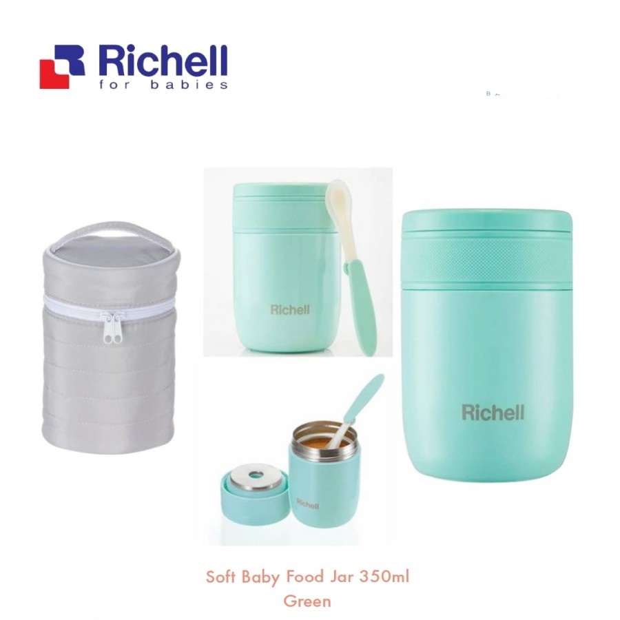 Jual MAK320 RICHELL TERMOS MAKAN BABY STAINLESS JAR TEMPAT MAKAN R99122 | Shopee Indonesia