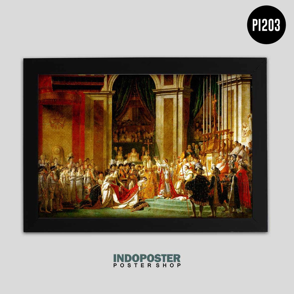 Jual Poster Lukisan Terkenal Klasik Jacques Louis David - The ...