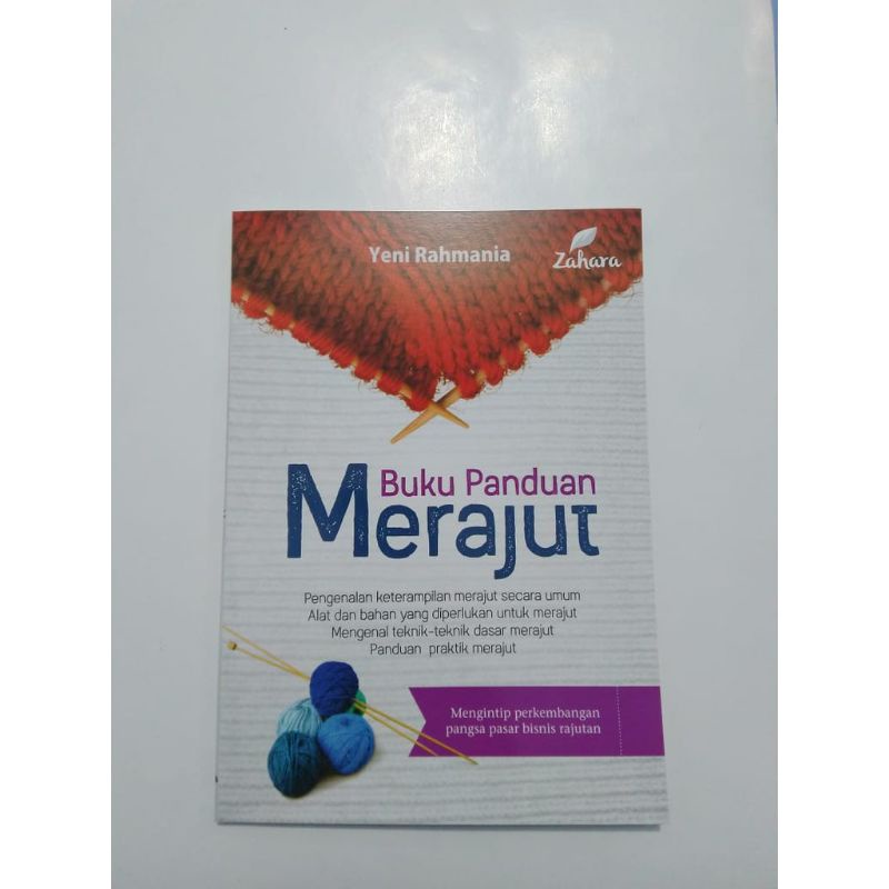 Jual Buku Panduan Merajut #Ar Ruzz | Shopee Indonesia