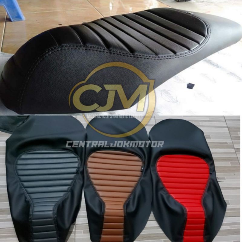 Jual Kulit/Sarung Jok Motor Caferacer All Scoopy ,NMAX,Vario,LEXY,Fino ...