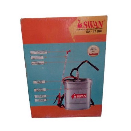 Jual Sprayer Swan 17 liter Stainless SA-17 Big | Shopee Indonesia
