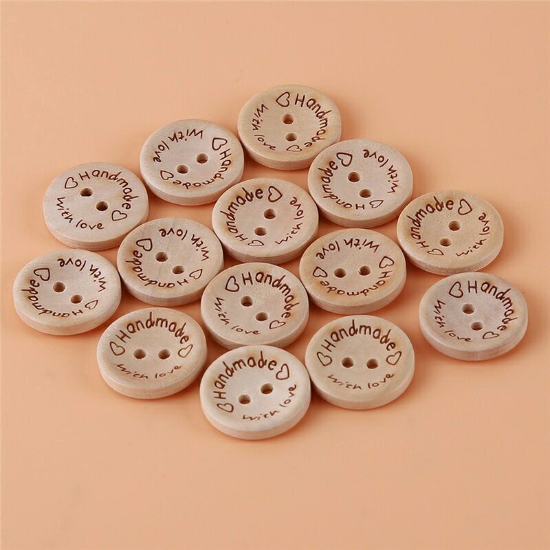 Jual Kancing kayu handmade 1.5cm | Shopee Indonesia