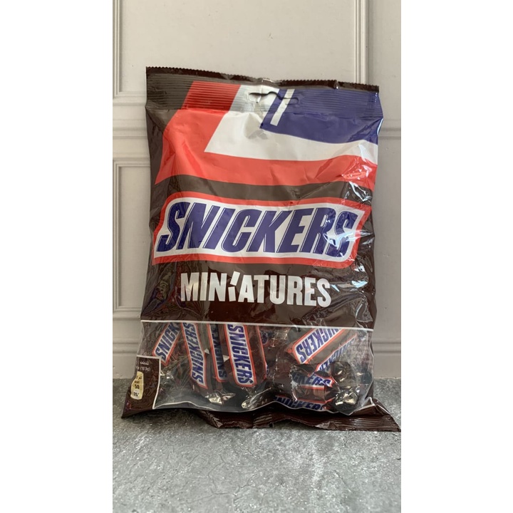 Jual SNICKERS MINIATURES 150gr - COKLAT & CARAMEL | Shopee Indonesia