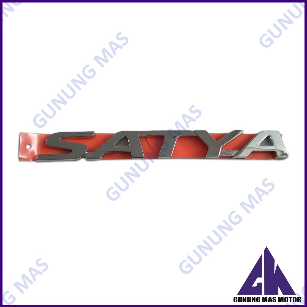 Jual Emblem Logo Satya Tulisan Huruf Tempel | Shopee Indonesia