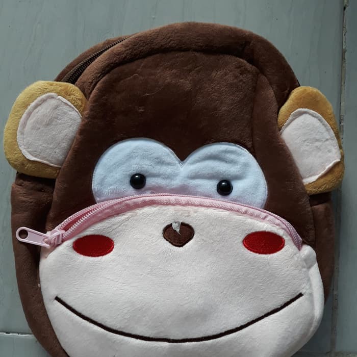 Jual TAS08 - Tas ransel boneka lucu hello kitty monyet anak balita bag ...