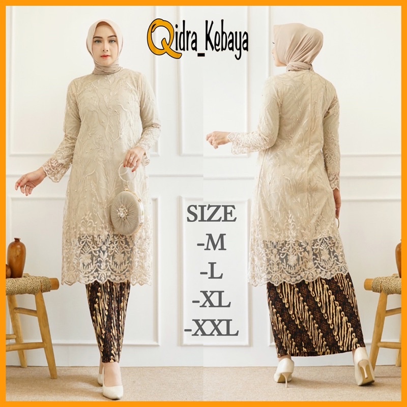 Jual (Realpict)Set Kebaya Tunik Modern Kebaya Wisuda Kebaya Kondangan ...