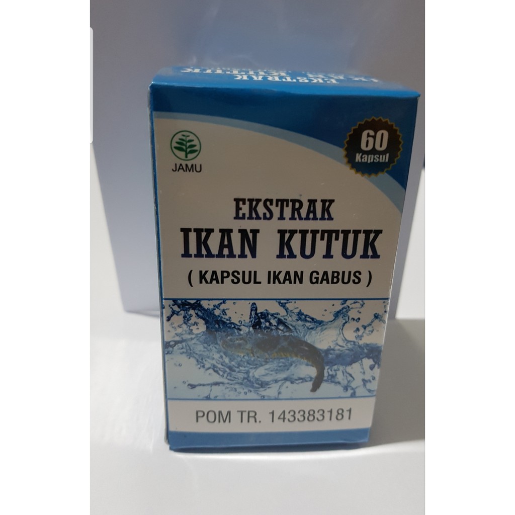 Jual Kapsul Extra Ikan Kutuk / Ikan Gabus / Extra Ikan Kutu | Shopee Indonesia