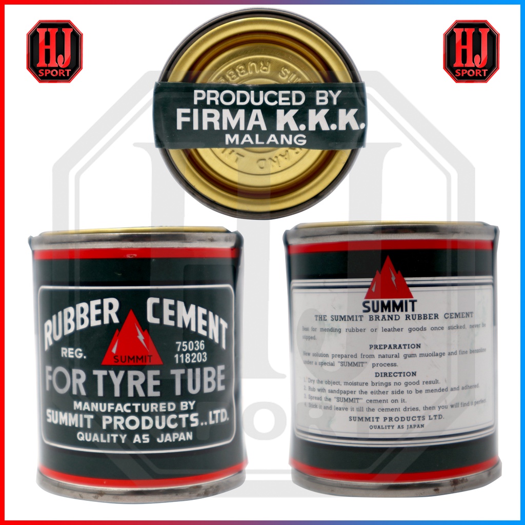 Jual Lem Tambal Ban Summit / Lem Kaleng Rubber Cement | Shopee Indonesia