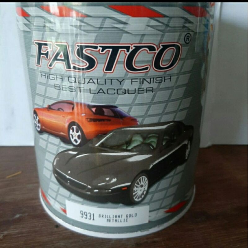 Jual Cat FASTCO Warna Emas 250 ml | Shopee Indonesia