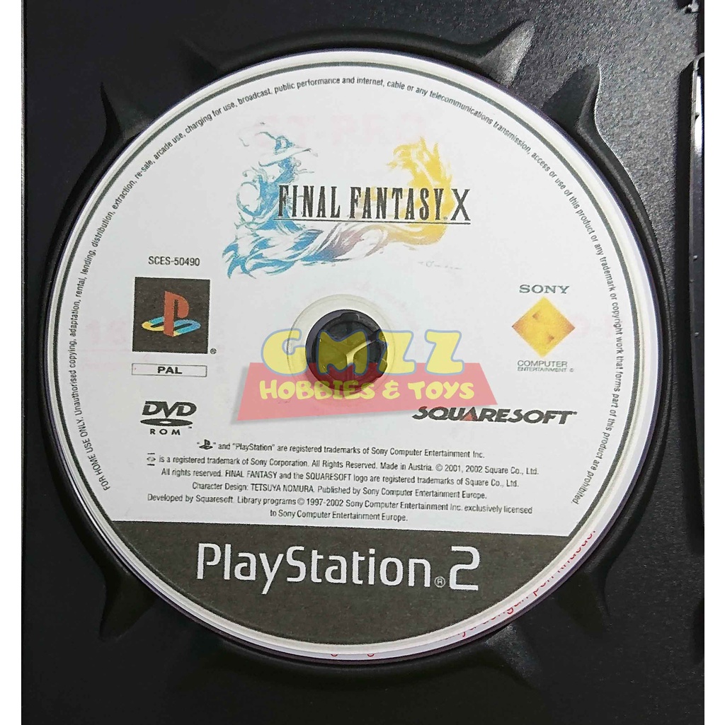 Jual Kaset Game PS2 Final Fantasy X / Final Fantasy 10 / FFX FF10 | Shopee Indonesia