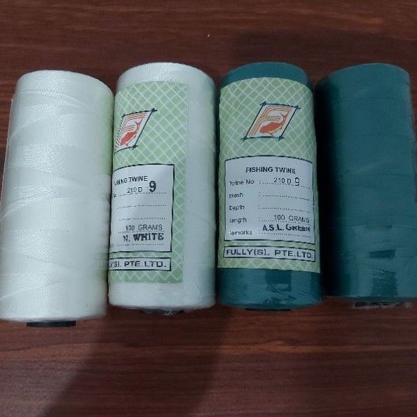Jual Benang nilon pancing fishing twine 210 D9. Tersedia warna putih ...