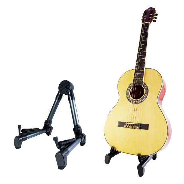 Jual Stand Gitar Lipat Akustik dan Gitar Bass Giant GS-10 Hitam Black ...