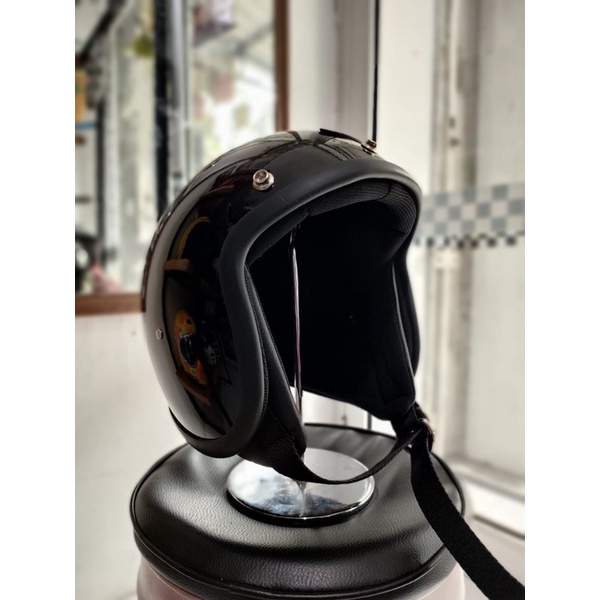 Jual helm custom evaroak big black oribinal | Shopee Indonesia