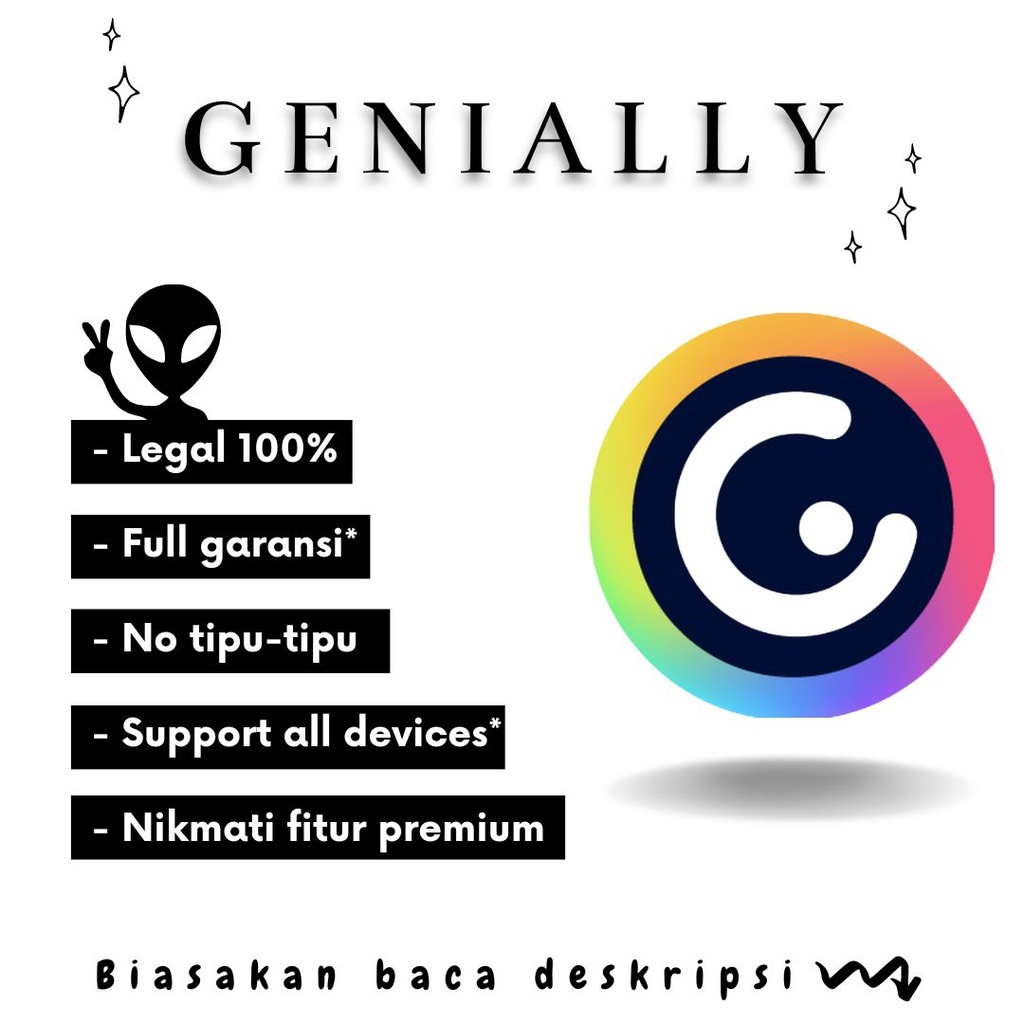 Jual Genially Student, Edu Pro, Master Private 1 dan 3 Bulan Bergaransi | Shopee Indonesia