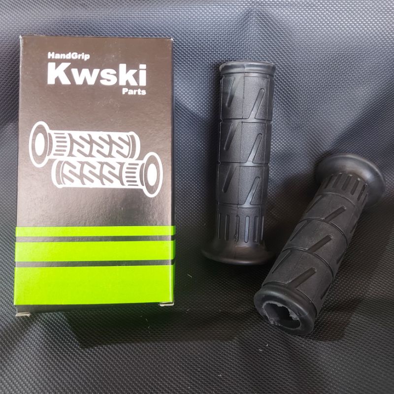 Jual HAND GRIP POLOS HITAM HONDA, YAMAHA, SUZUKI, KAWASAKI UNIVERSAL ...