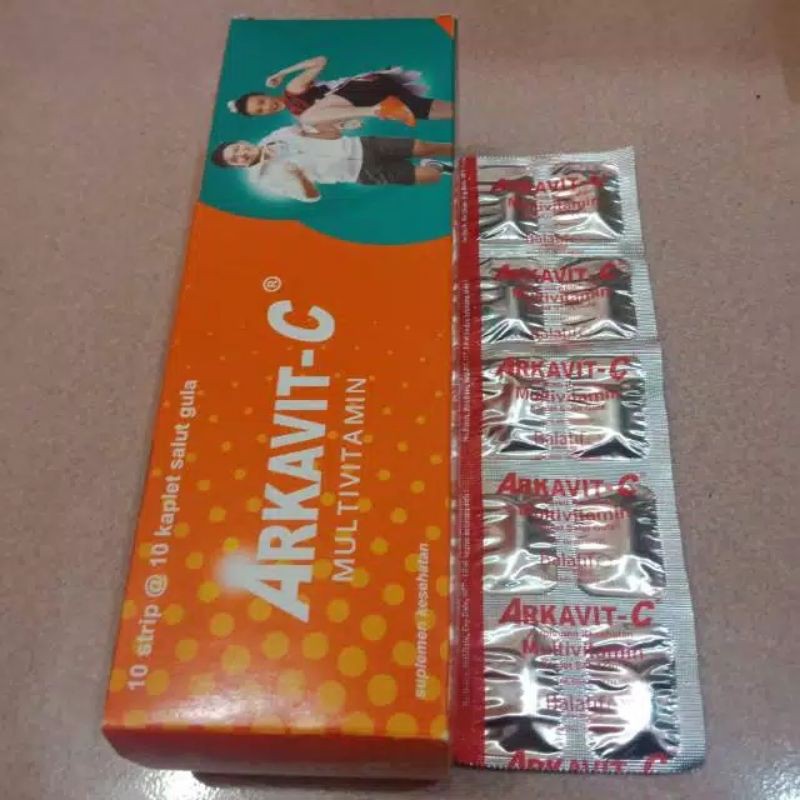 Jual ARKAVIT C | MULTIVITAMIN | Shopee Indonesia