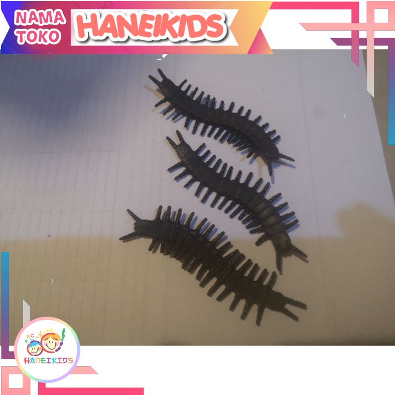 Jual Mainan HEWAN KARET PRANK Cicak Kecoak Kelabang Laba laba ...