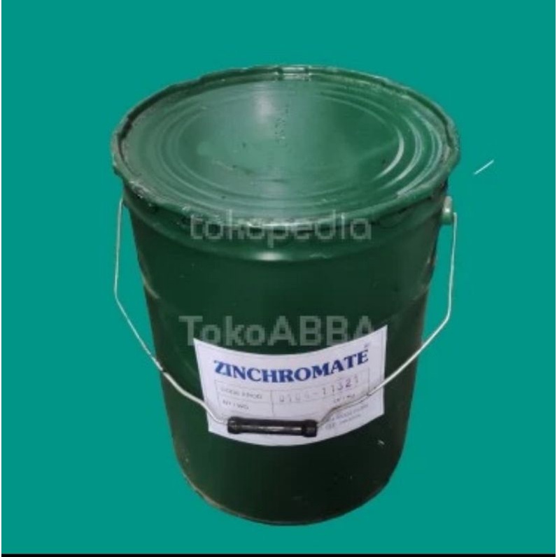 Jual Cat Dasar Zinchromate hijau 1 Pail Isi 18 Liter | Shopee Indonesia
