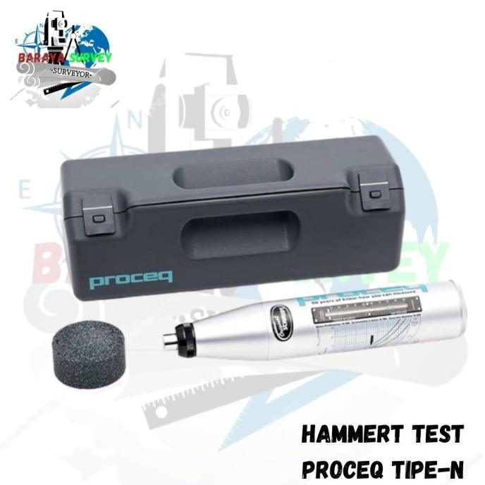 Jual Concrete Hamer Test Hammer Proceq Tipe N | Shopee Indonesia