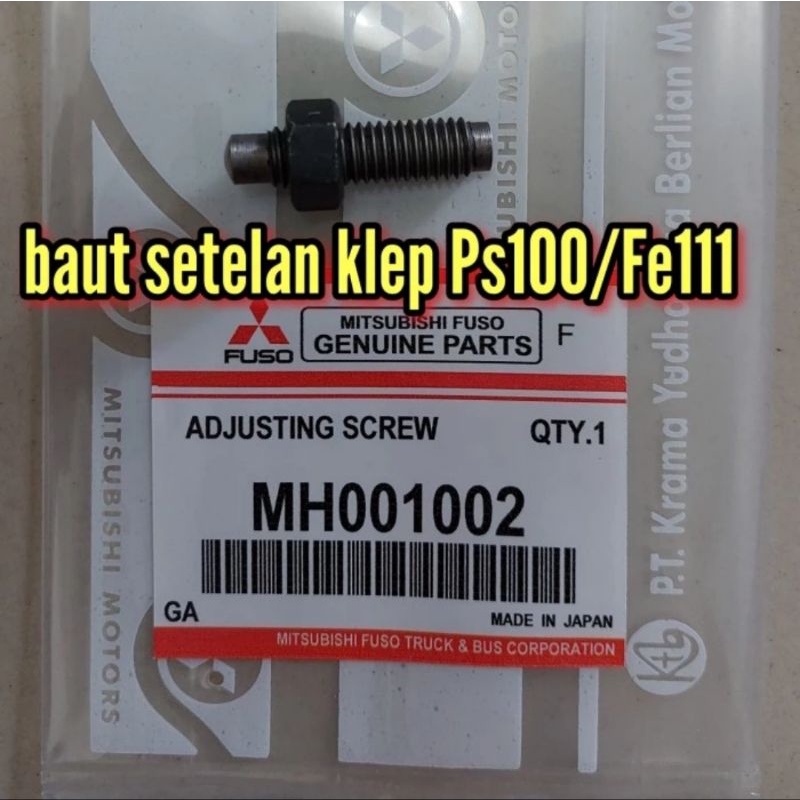 Jual baut setelan klep ps100 MH001002 | Shopee Indonesia