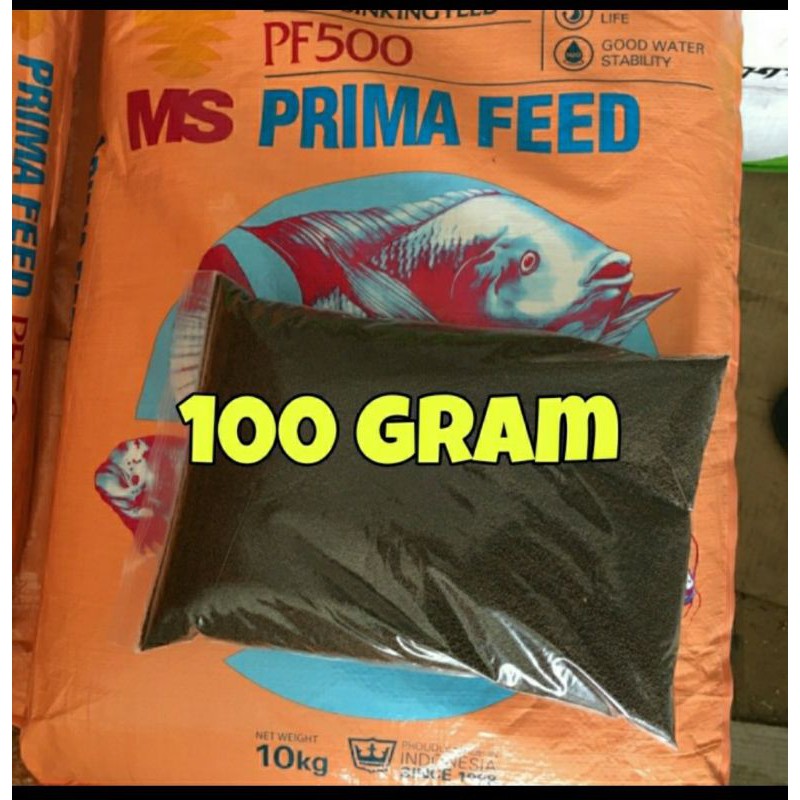 Jual pf 500 pelet cupang pelet guppy pf500 pelet molly pelet benih ikan ...