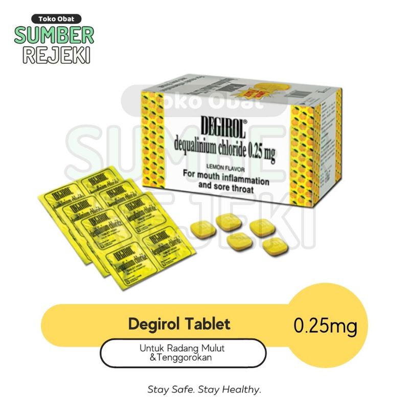 Jual Degirol Hisap 0.25 Mg Harga per kotak (1 kotak isi 20 Tablet atau 2Strip isi @10Tablet ...