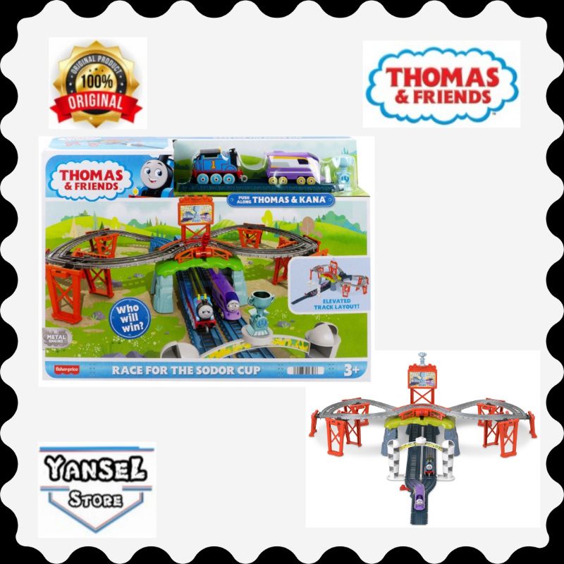 Jual Thomas and Friends Race For the Sodor Cup | Shopee Indonesia