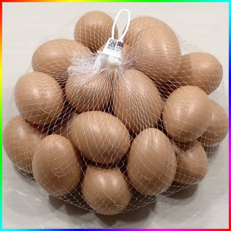 Jual mainan telur plastik telor plastic egg paskah menghias hiasan ...