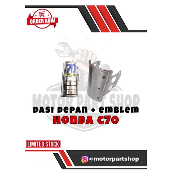 Jual Panel Dasi set Emblem Logo Honda C70 Dasi C70 | Shopee Indonesia