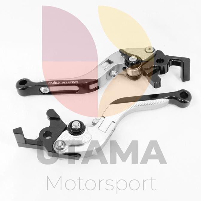 Jual Handle Gagang Rem Lipat Adjustable Honda PCX Lokal Black Diamond ...