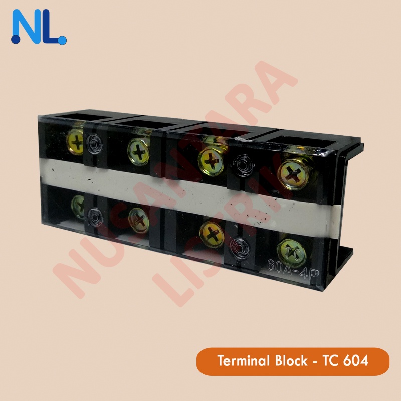 Jual Terminal Block 4P 60A Larkin TC-604 60A | Shopee Indonesia
