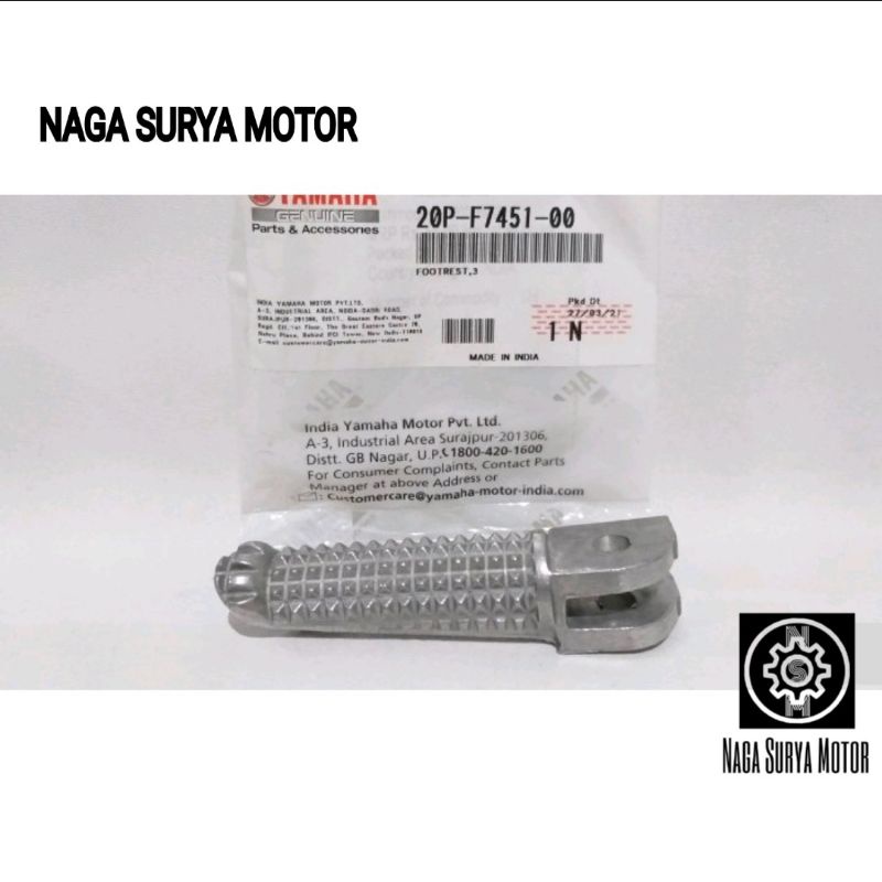 Jual Footstep besi pijakan kiri depan Yamaha R15 V 2 V3 MT15 XSR XABRE ...