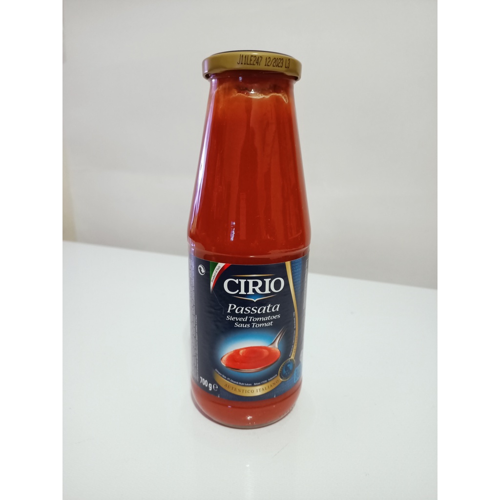 Jual CIRIO PASTA TOMAT/ PASSATA TOMATOES 700GR | Shopee Indonesia