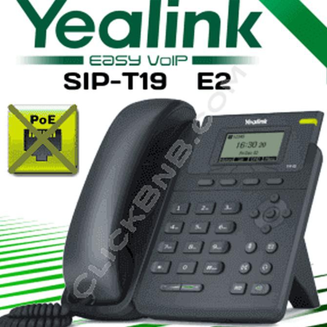 Jual Yealink Sip-T19 E2 Entry Level Ip Phone Non Poe | Shopee Indonesia