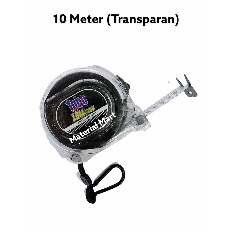 Jual Meteran Transparan TOHO 10M ORI | Alat Ukur 10 Meter | Meteran 10 ...