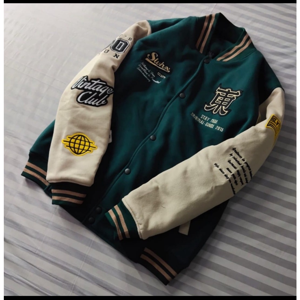Jual Jaket Varsity Baseball Anak Original FULL BORDIR - Jaket Bomber ...