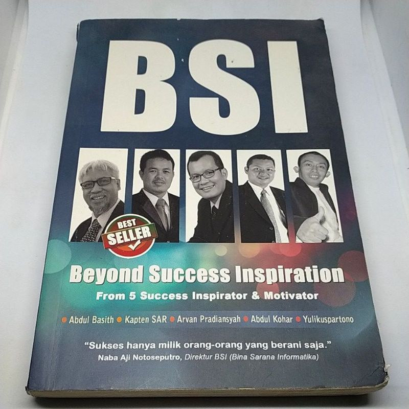 Jual BUKU BSI BEYOND SUCCESS INSPIRATION | Shopee Indonesia