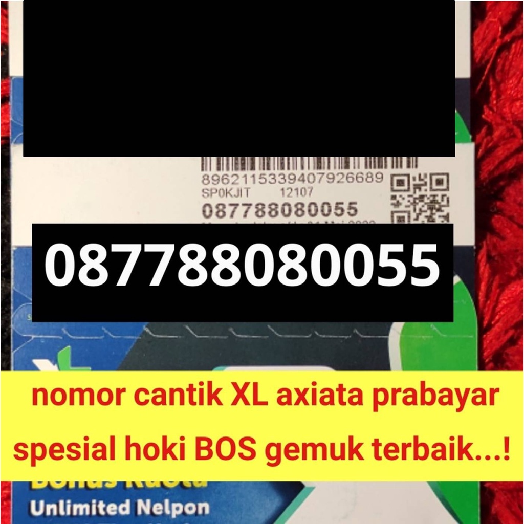 Jual nomer cantik XL 4G ready kartu perdana BOS 805 nomor cantik spesial | Shopee Indonesia