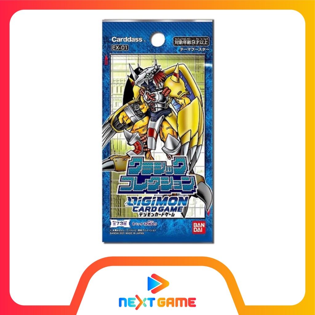 Jual Digimon Card Game Classic Collection Booster Pack Ex 01 Shopee