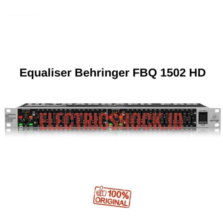 Jual EQUALIZER BEHRINGER FBQ 1502HD ( ORIGINAL ) | Shopee Indonesia