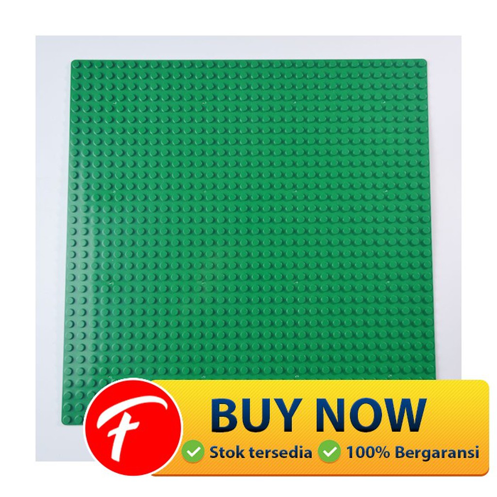 Jual Base Plate LEGO Building Blocks 25.5 x 25.5 cm - HQB1143 - Green ...